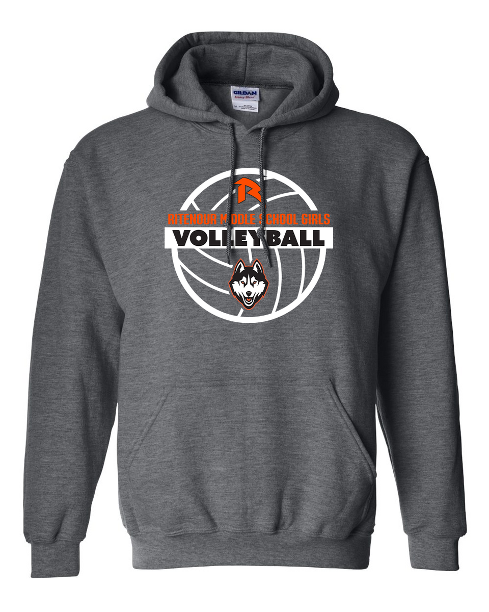 RMS Volleyball - Hoodie - by Mattingly's Embroidery – By Jack