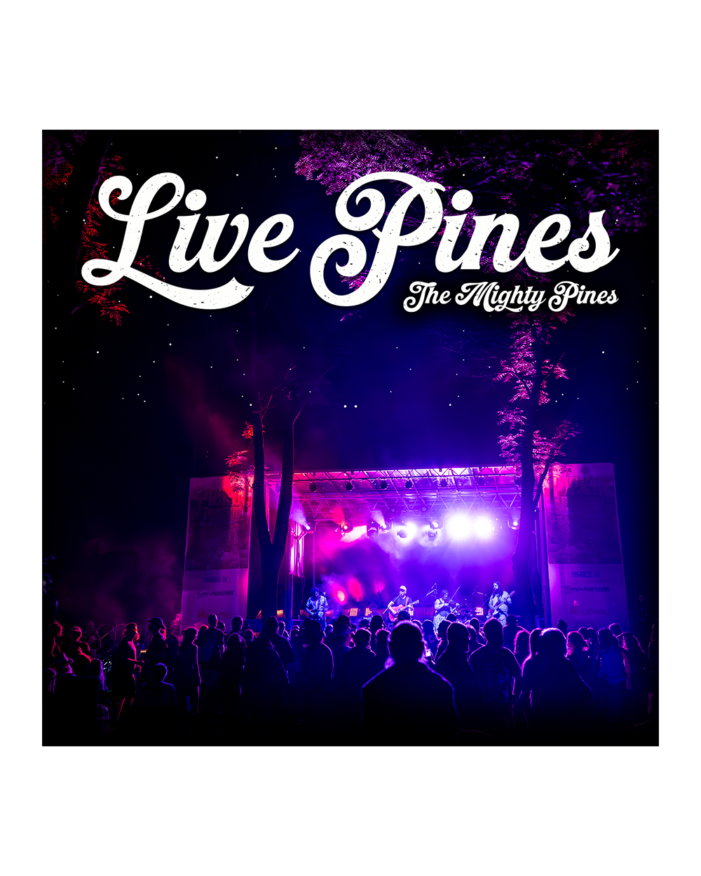 The Mighty Pines - Live Pines - CD – By Jack